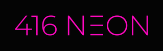 Custom Neon Signs & Lights for Sale in Canada & the USA – 416 Neon